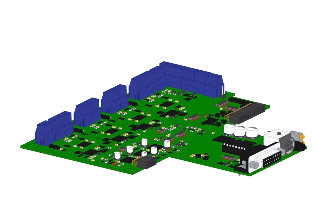 CNC- Accessories :: Electronics :: Machine Control Circuit Board D3